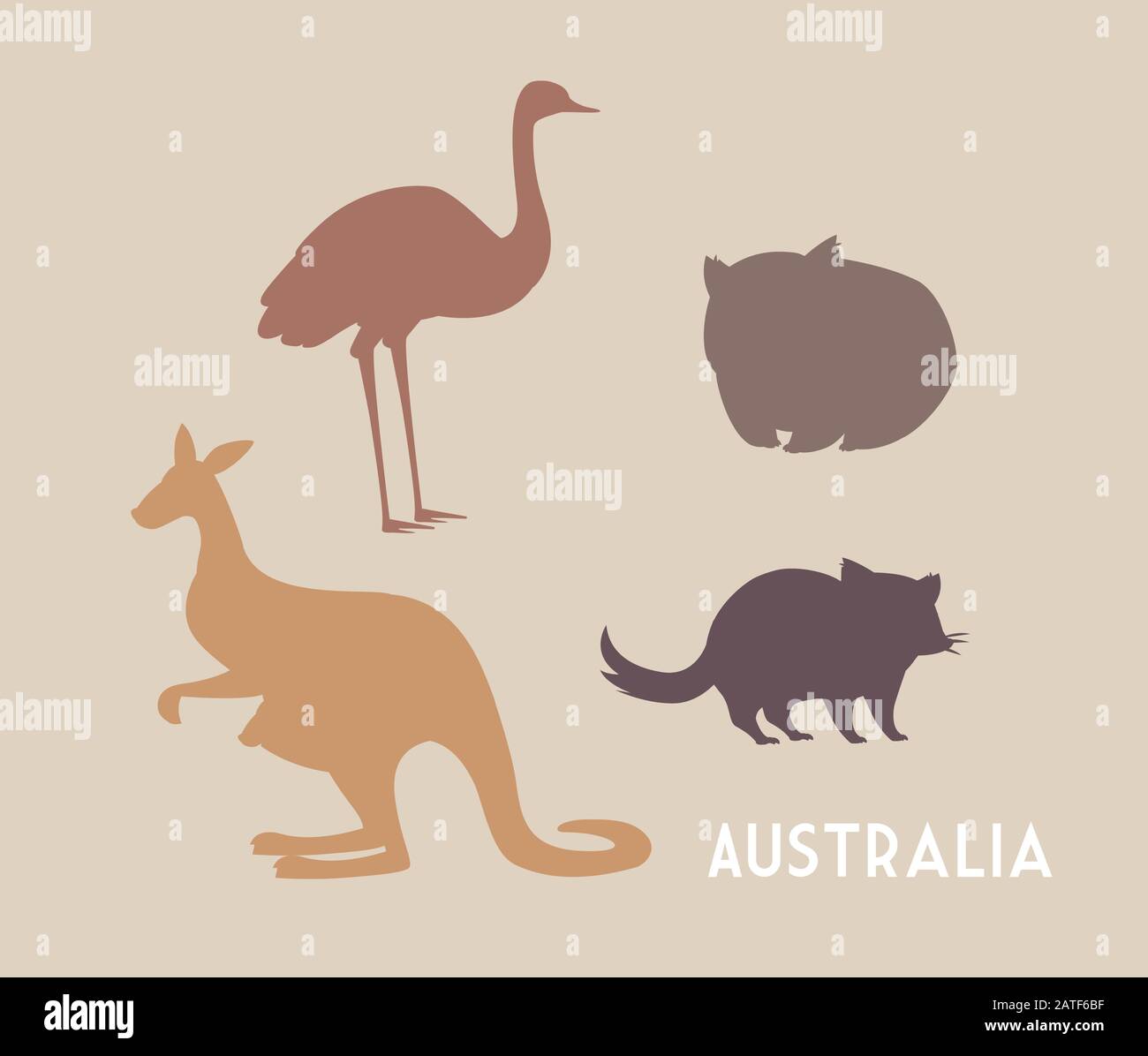 Platypus australia postage stamp hi-res stock photography and images ...