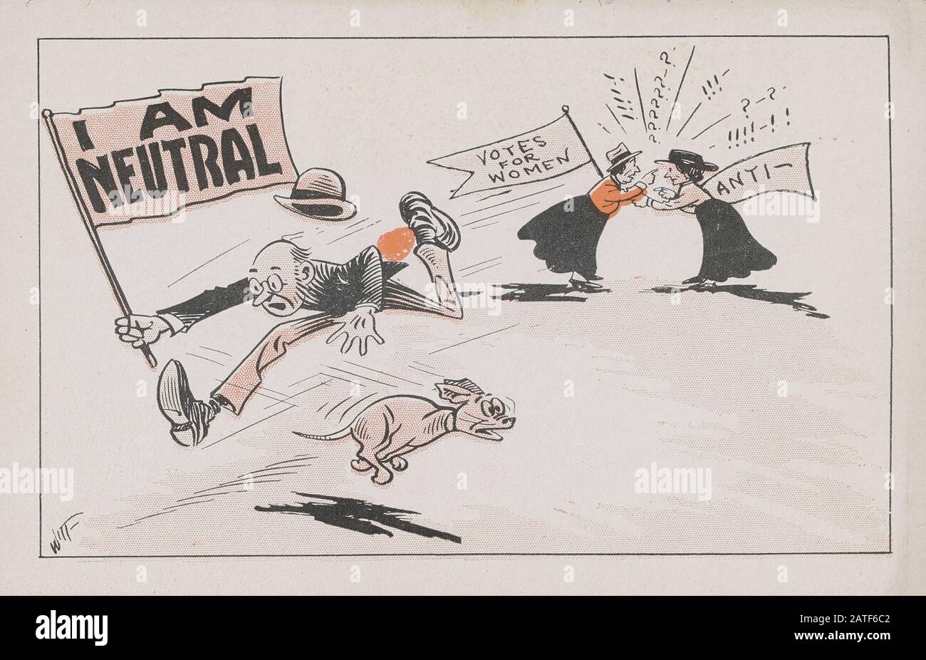 I Am Neutral - Women's suffrage in the United States 1840' 1920' - Anti ...