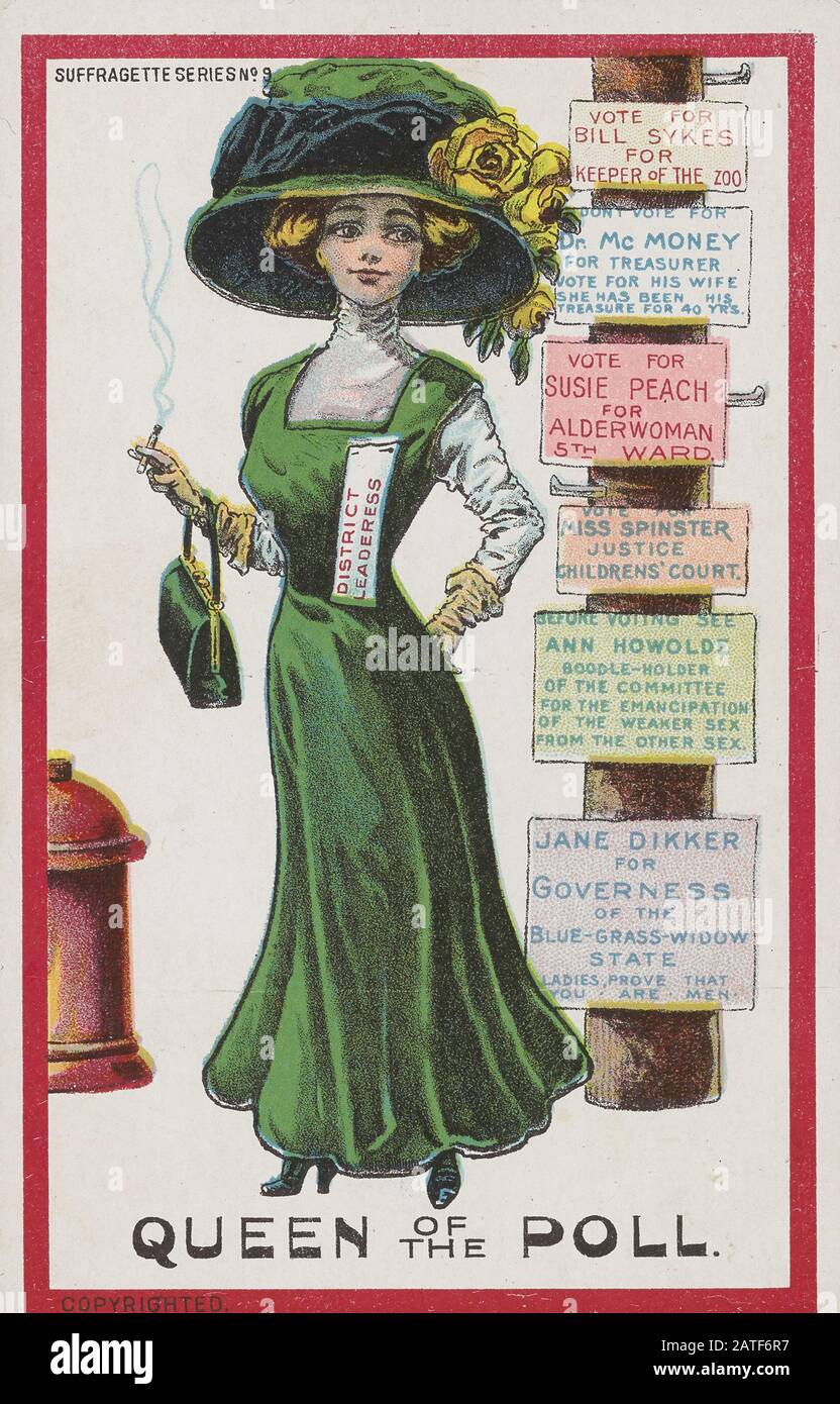 The Queen of the Polls - Women's suffrage in the United States 1840 ...