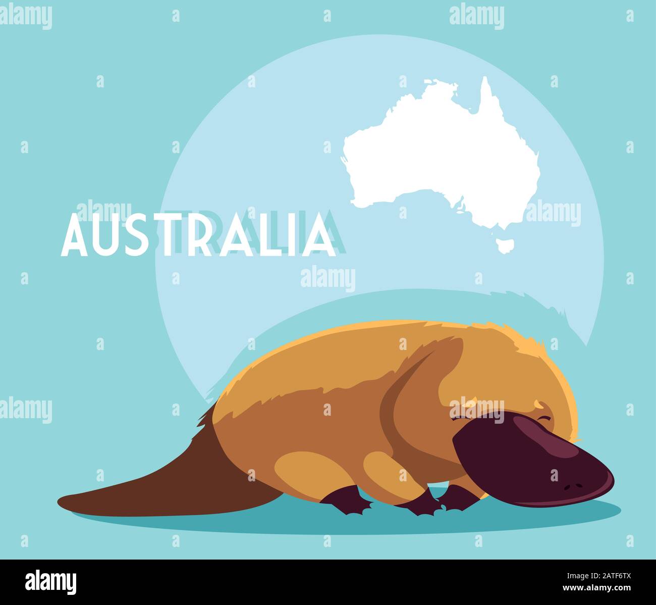 Platypus australia postage stamp hi-res stock photography and images ...