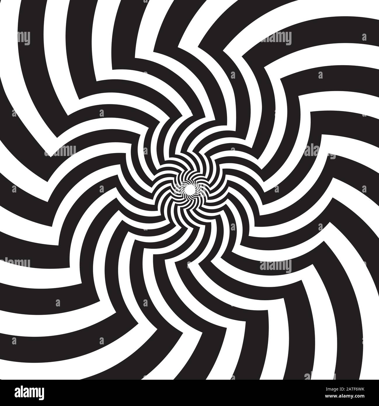 Op Art Spiral Stock Vector Image & Art - Alamy
