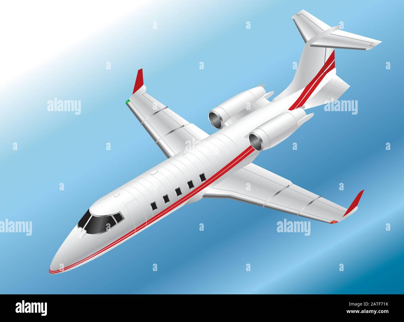 Learjet 60 Stock Vector Images - Alamy