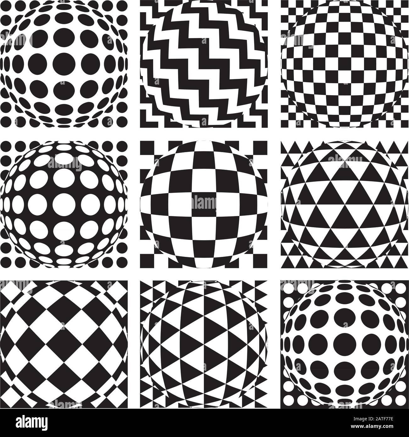 Collection of Op Art Fish Eye Lens Effects Stock Vector Image & Art - Alamy