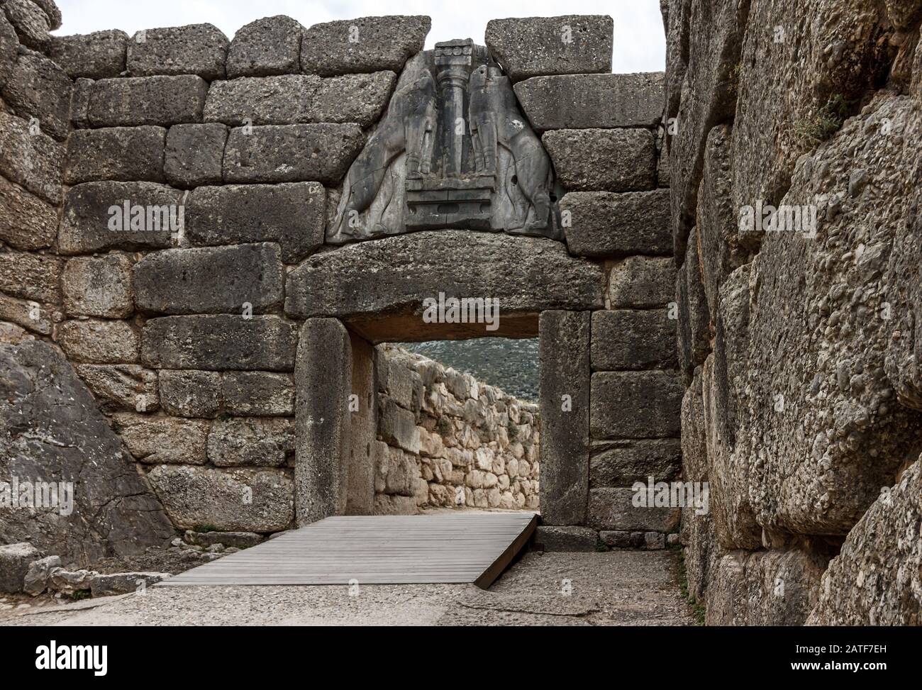 Mycenae archeological site hi-res stock photography and images - Alamy