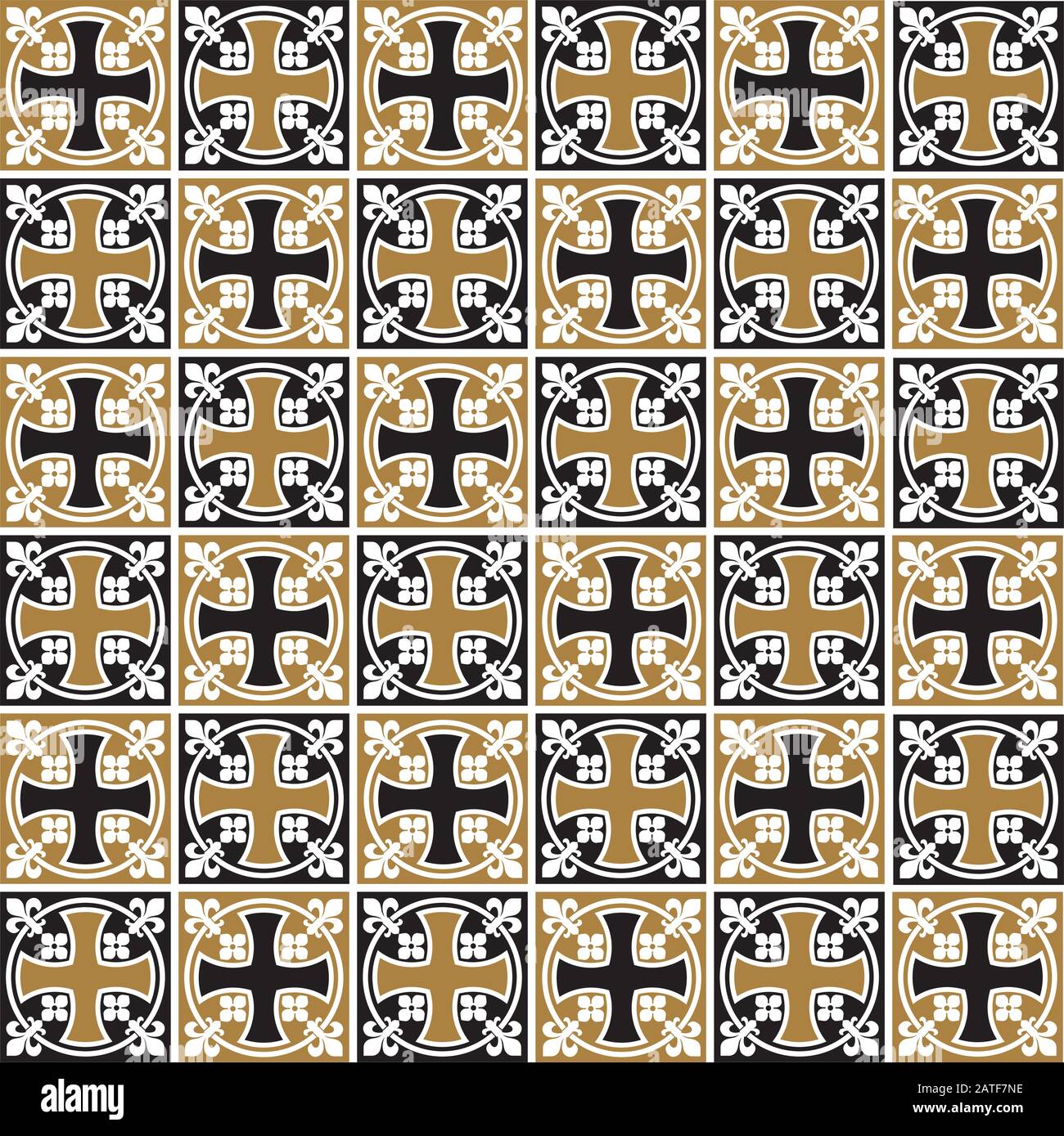 Seamless vintage wallpaper pattern Stock Vector Image & Art - Alamy