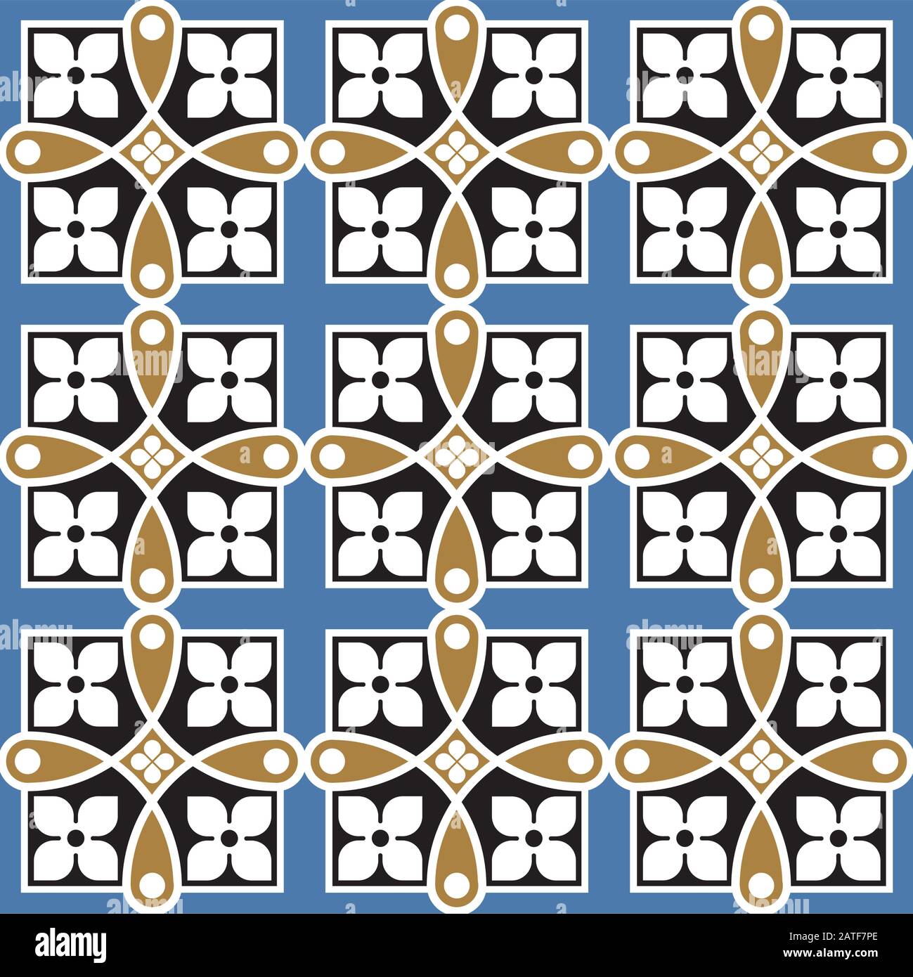 Seamless vintage wallpaper pattern Stock Vector Image & Art - Alamy