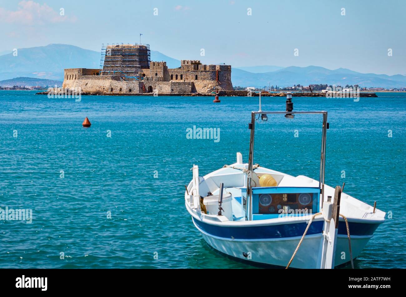Nafplio harbour town peloponnese greece hi-res stock photography and ...