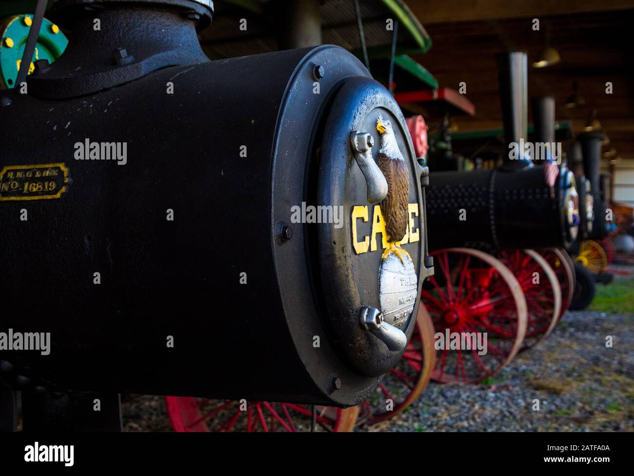 Case Steam Engines Stock Photo - Alamy