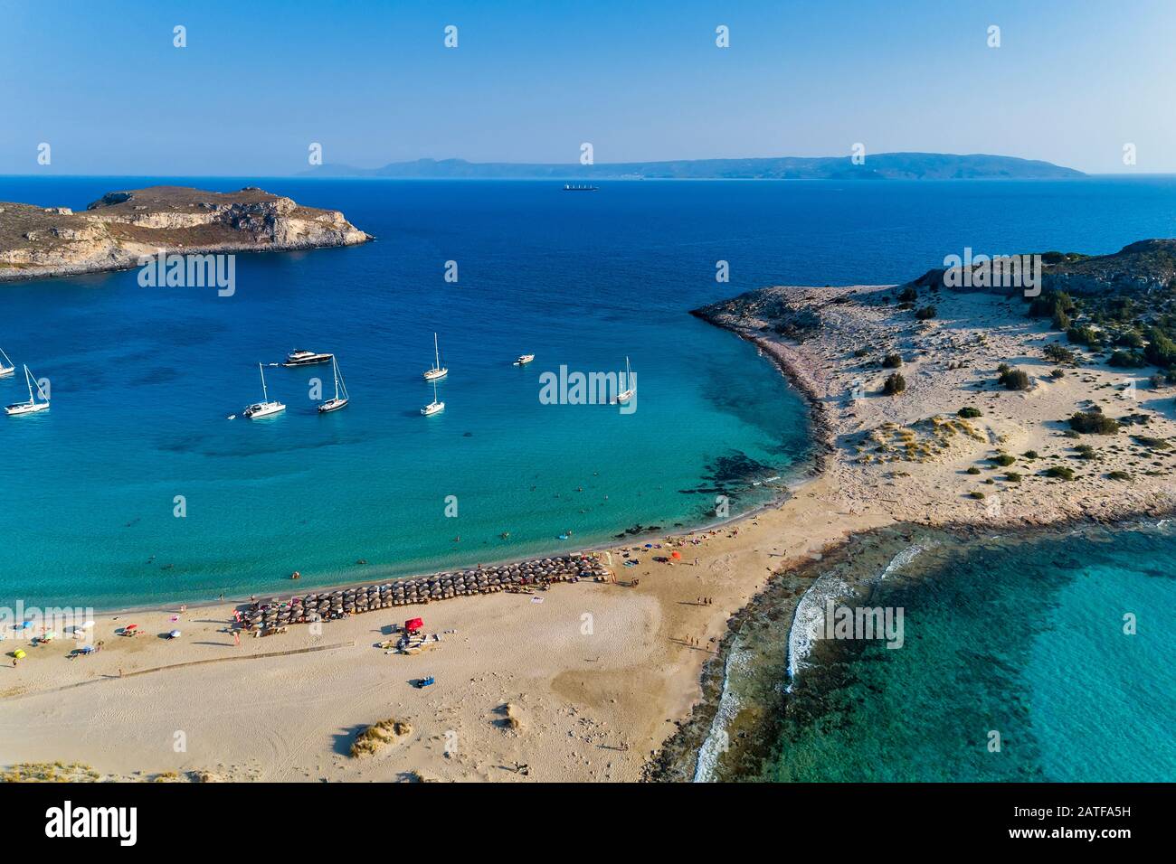 Famous simos beach hi-res stock photography and images - Alamy