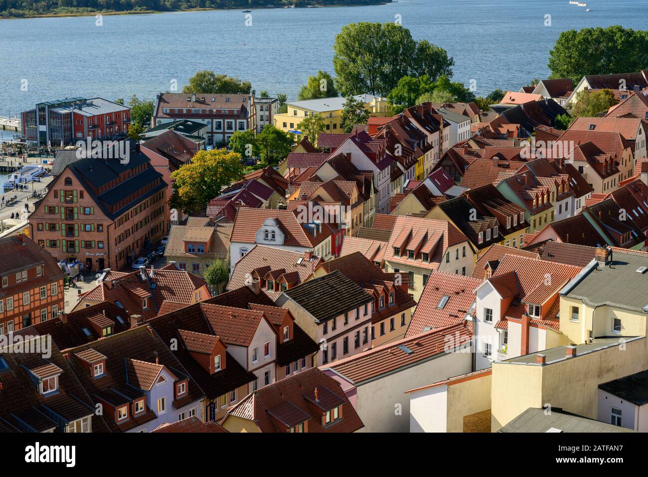 View waren lake mueritz hi-res stock photography and images - Alamy