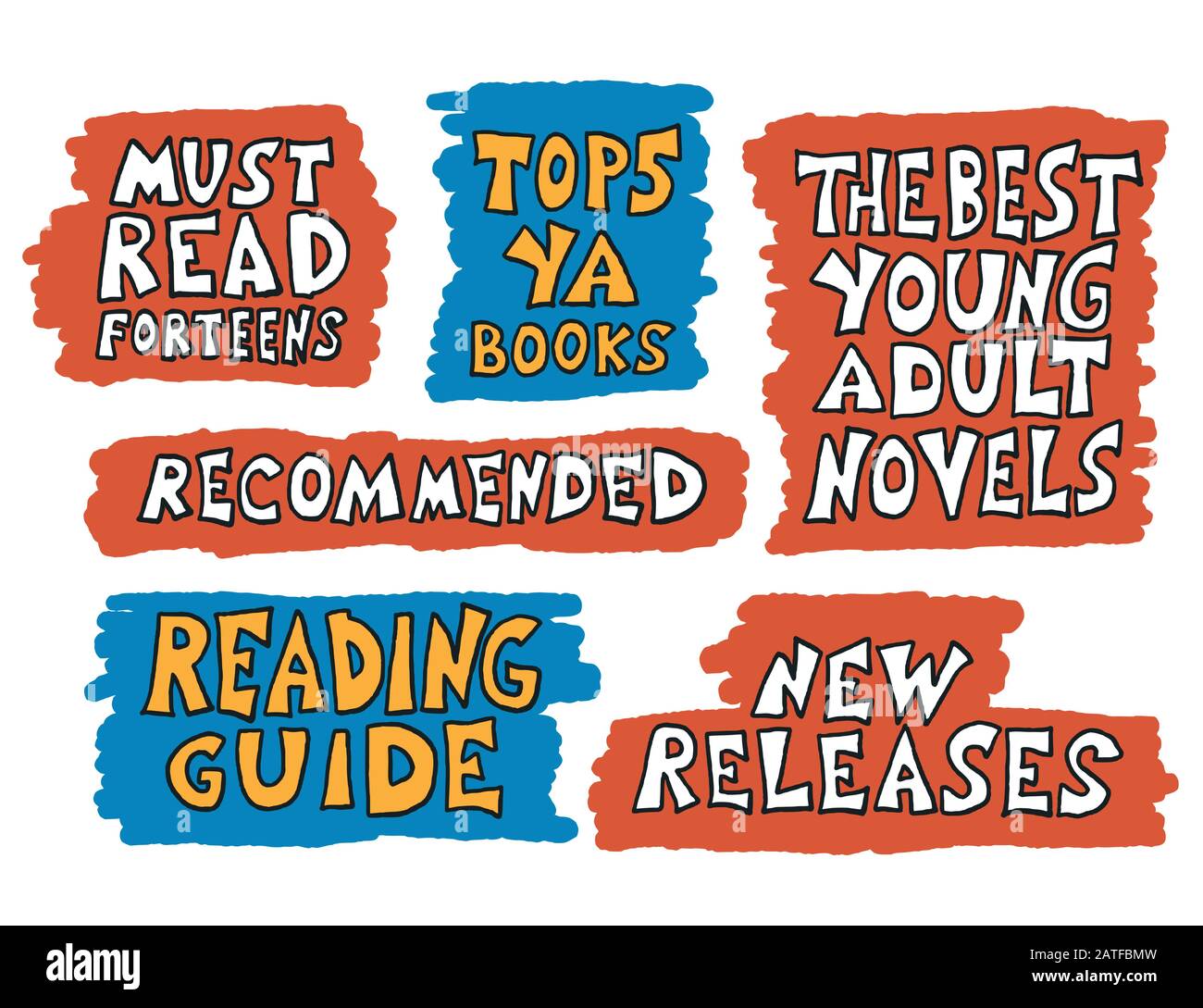 New book releases Stock Vector Images - Alamy