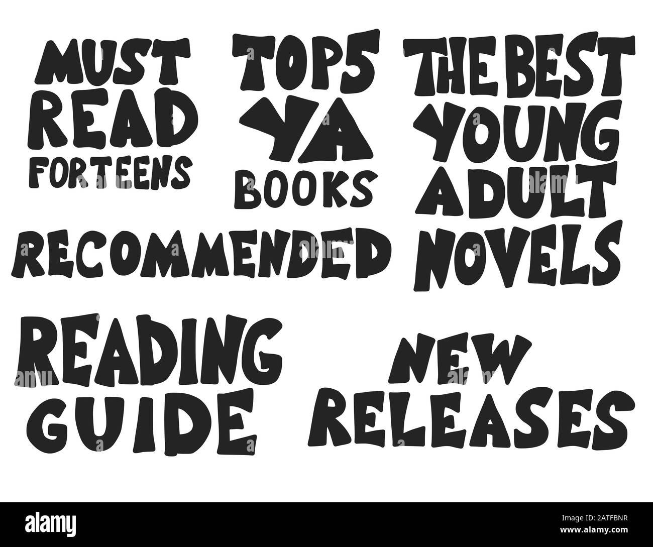 Young black adults reading Stock Vector Images - Alamy