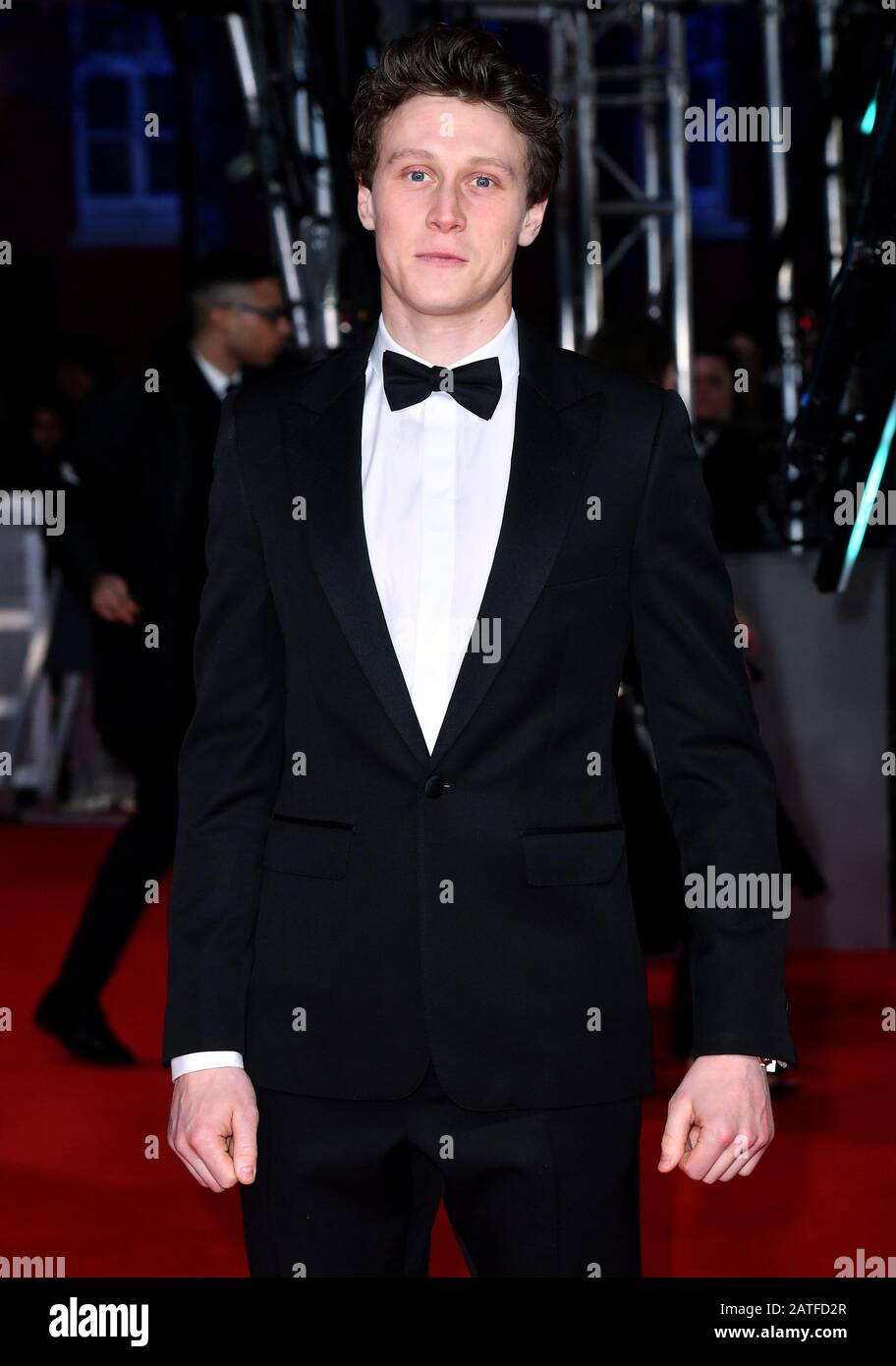 George MacKay attending the 73rd British Academy Film Awards held at ...