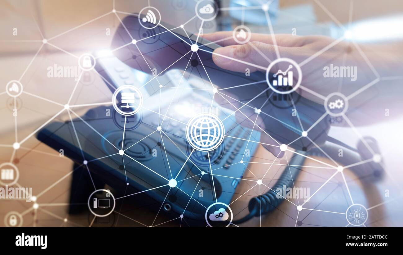 ICT - information and telecommunication technology and IOT - internet ...