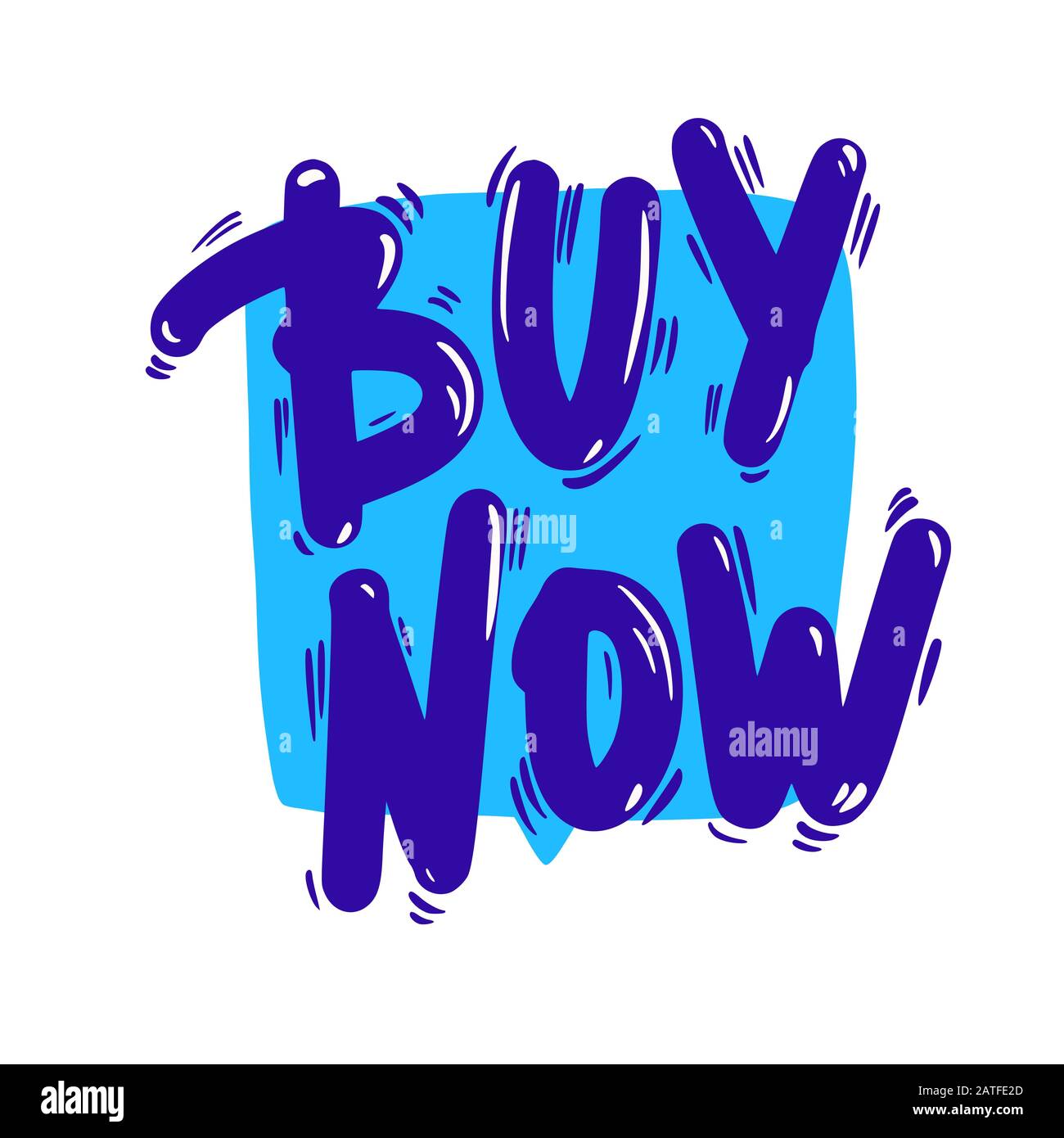 Buy now hand drawn quote. Text emblem. Stylized retail slogan isolated ...