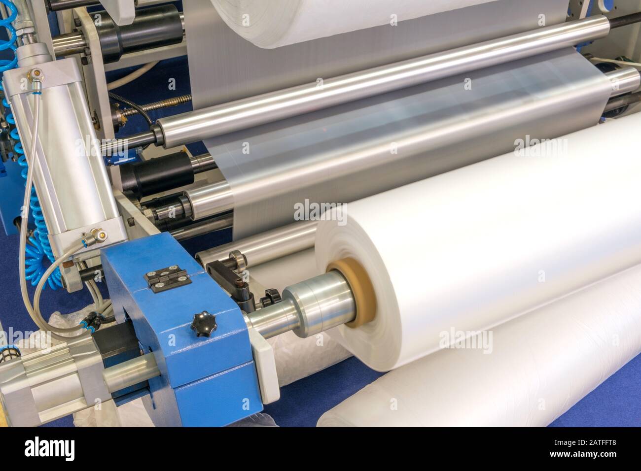 Plastic food packaging machine hi-res stock photography and images - Alamy
