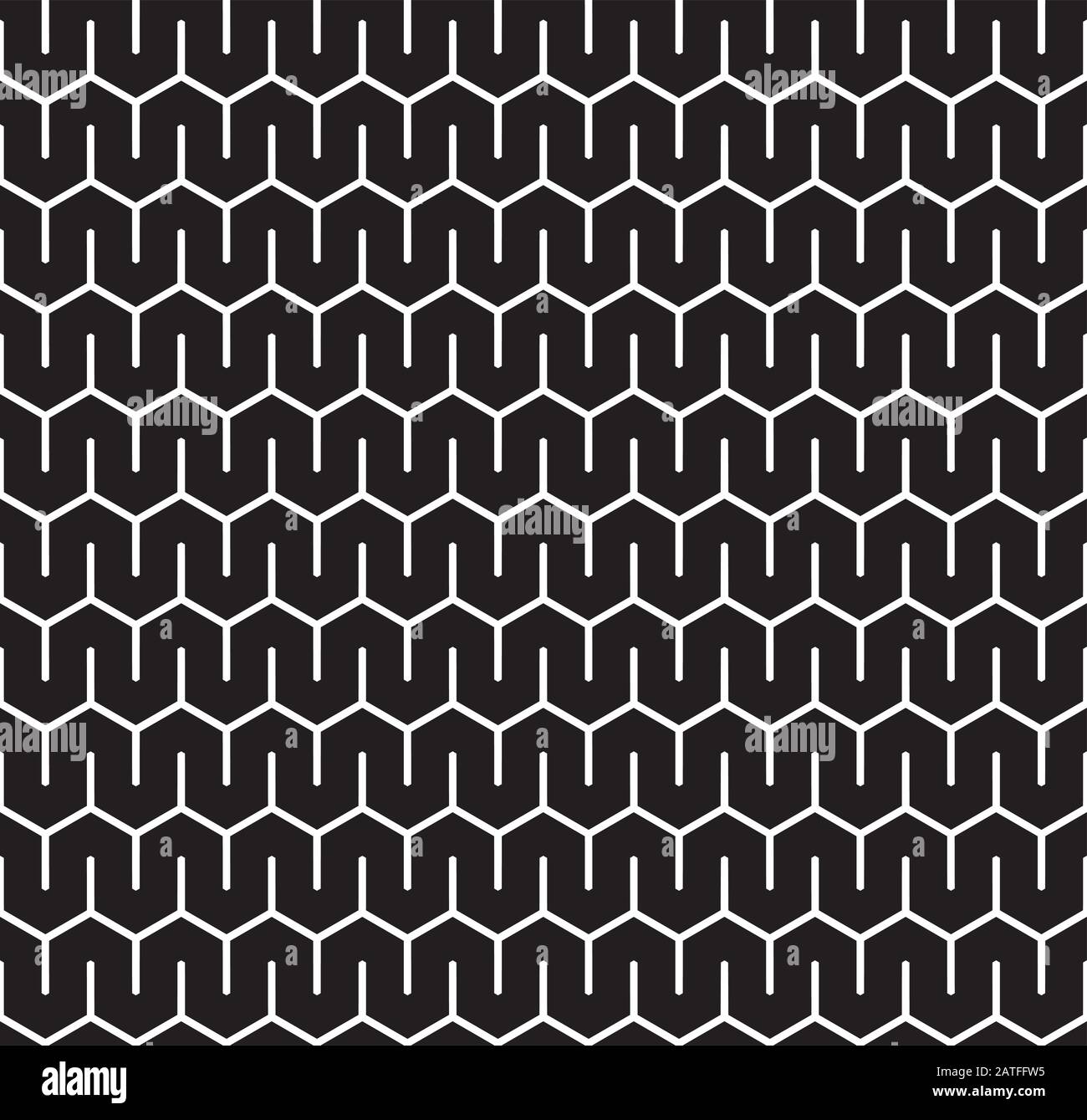 Seamless Abstract Interlocking Geometric Background Texture Pattern ...