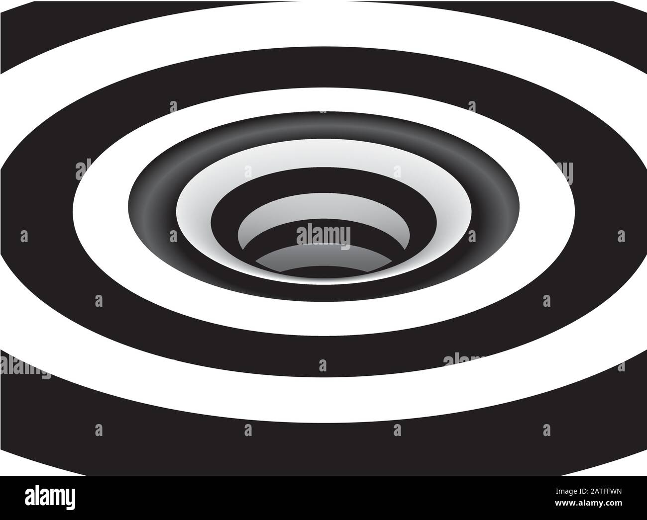 Optical Art Vortex Stock Vector Image & Art - Alamy