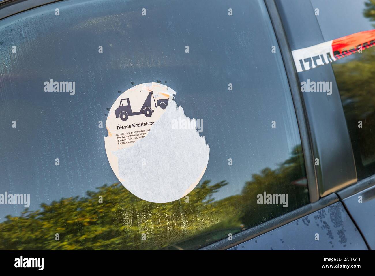 Car sticker germany hi-res stock photography and images - Alamy
