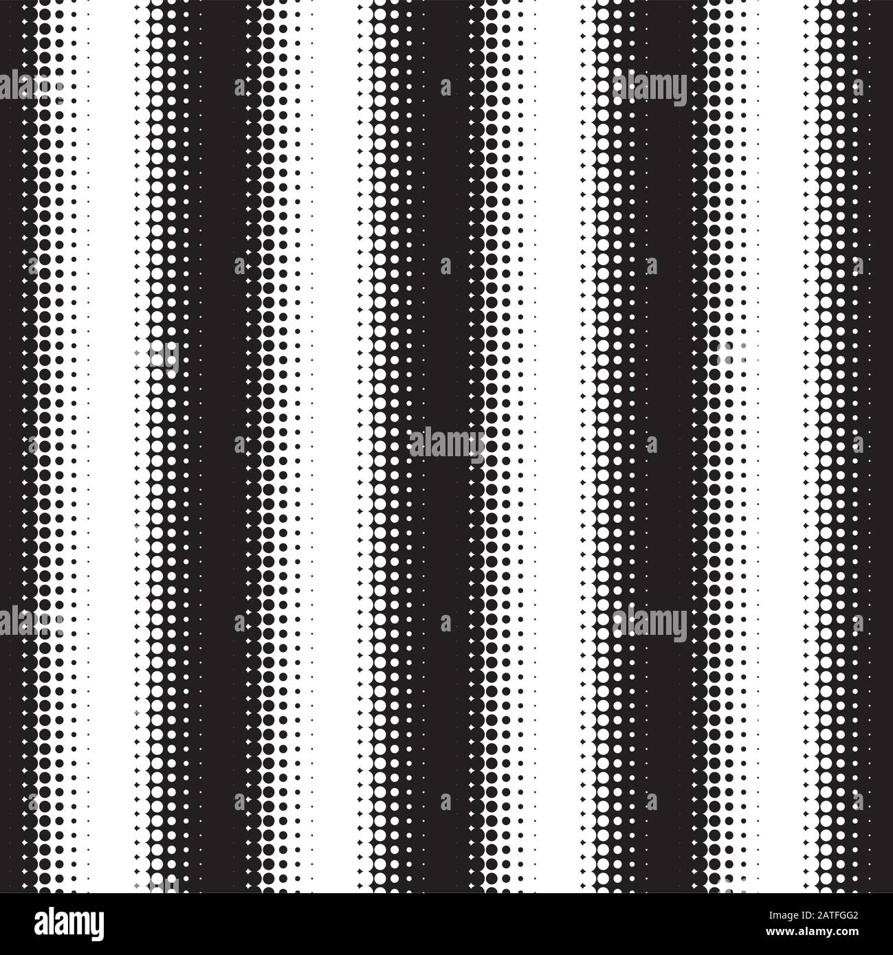 Seamless Black and White Halftone Pattern Stripe Background Wallpaper ...