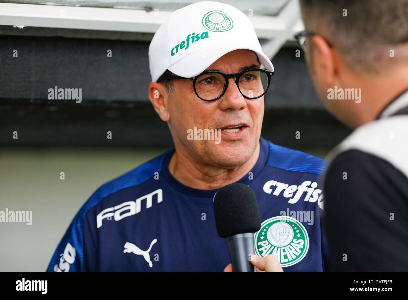 Braganca Paulista, Brazil. 02nd Feb, 2020. Vanderlei Luxemburgo during ...