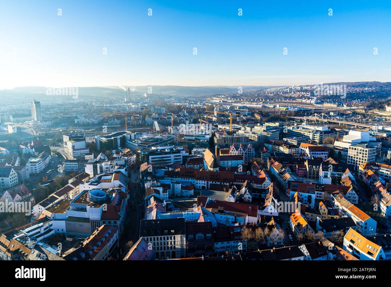 Winter view skyline ulm hi-res stock photography and images - Alamy