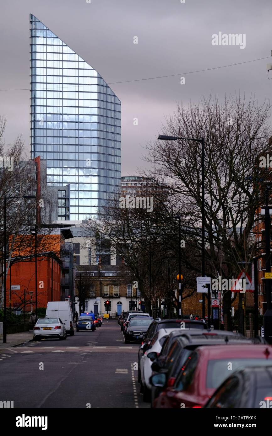 Modern architecture from Murray Grove, London, United Kingdom Stock ...