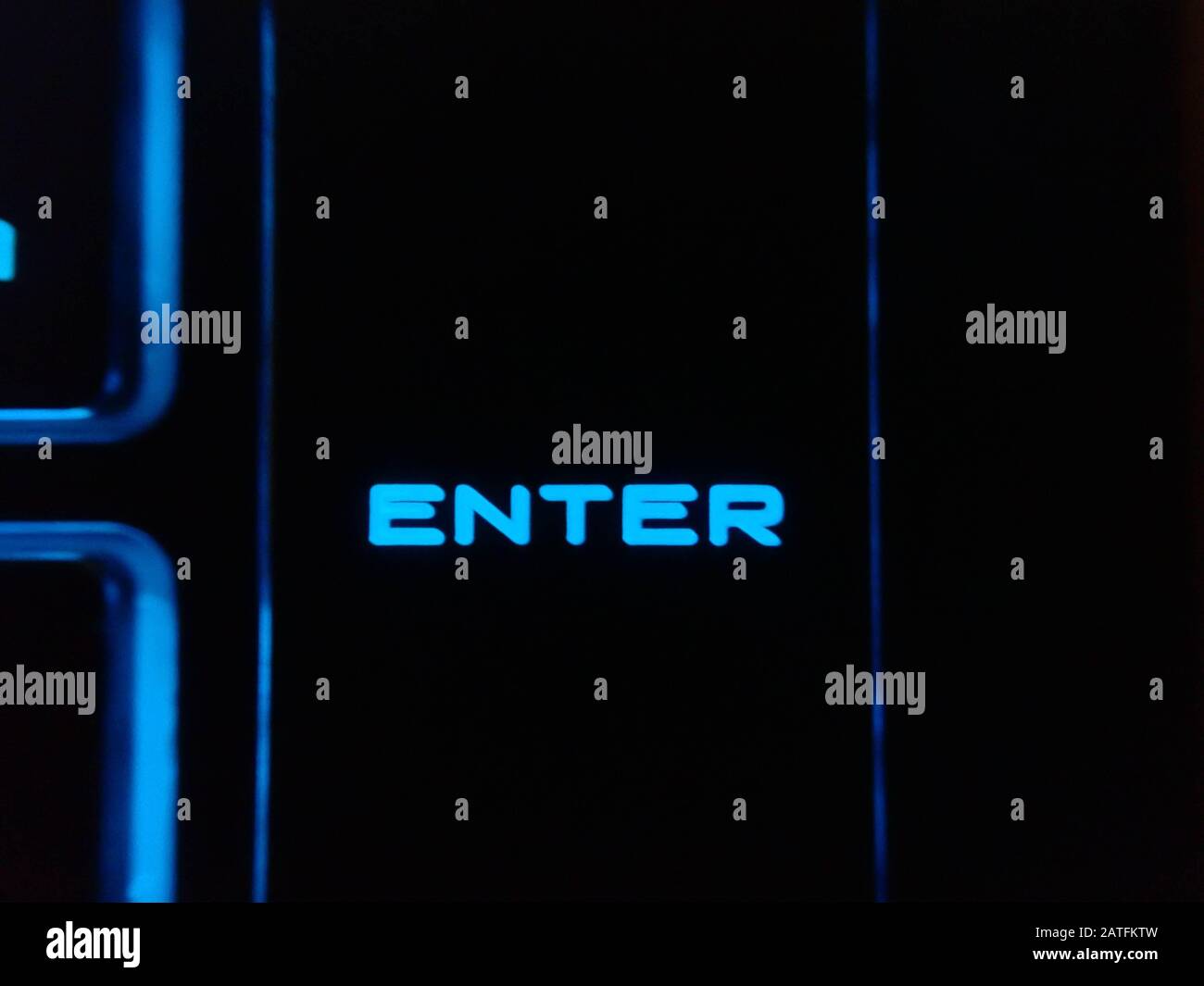 computer key Enter Stock Photo - Alamy