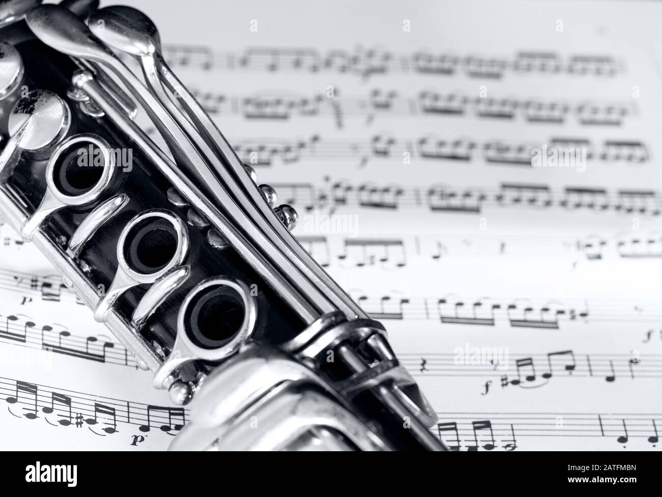 Clarinet notes hi-res stock photography and images - Alamy