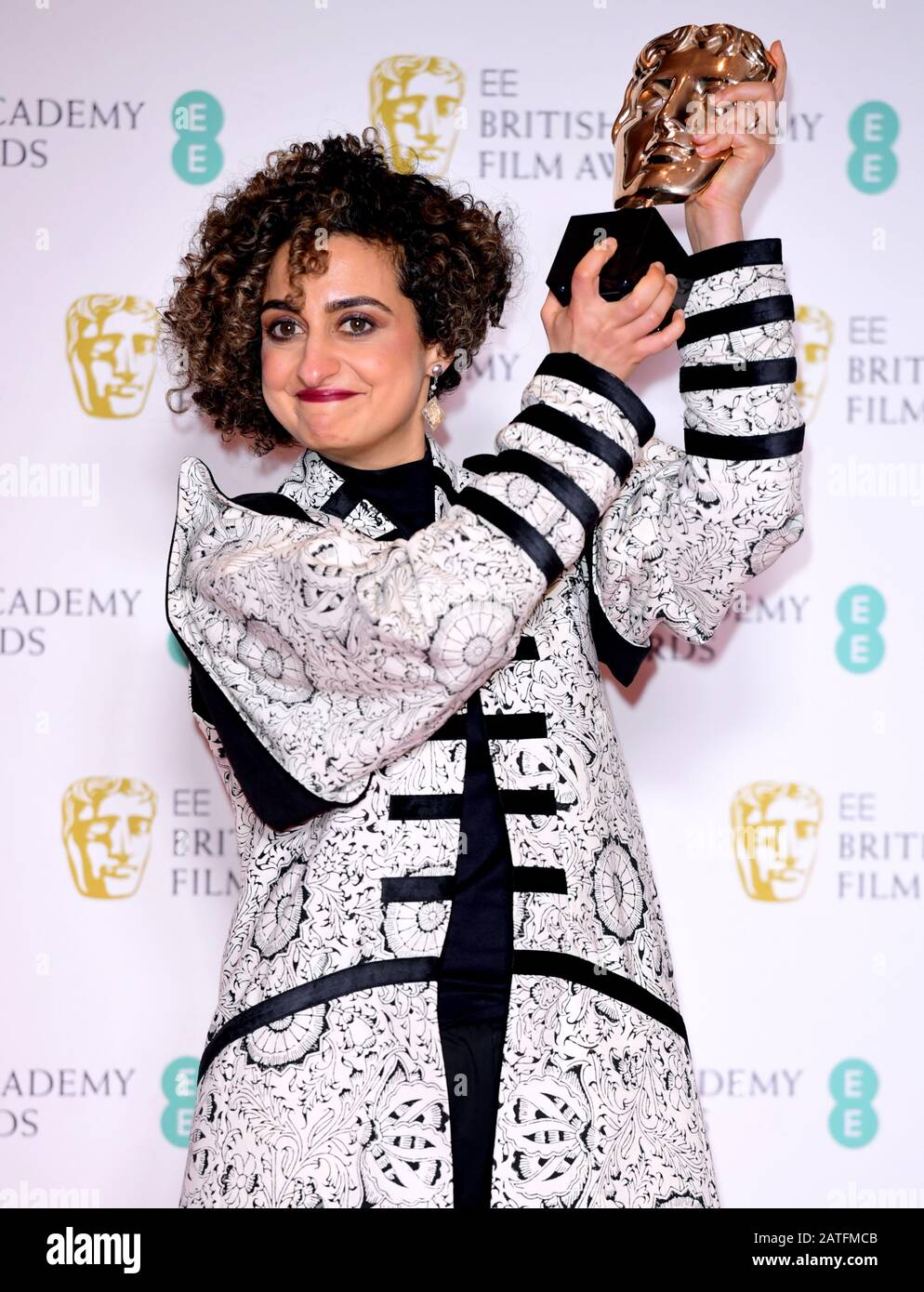 Maryam Mohajer with the award for British Short Animation in the press ...