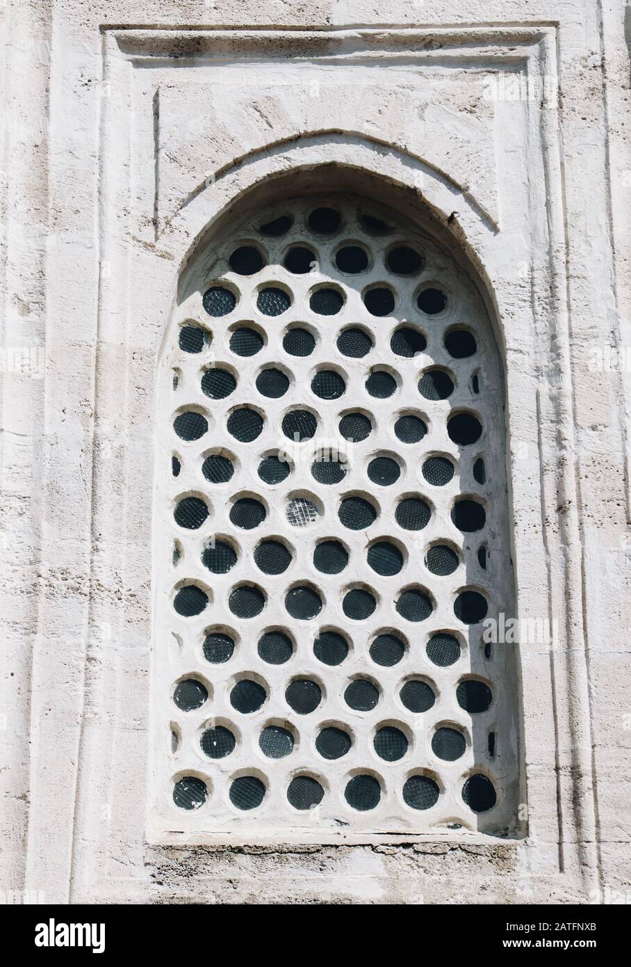 Old window Architecture from the Ottoman times In Istanbul Stock Photo ...
