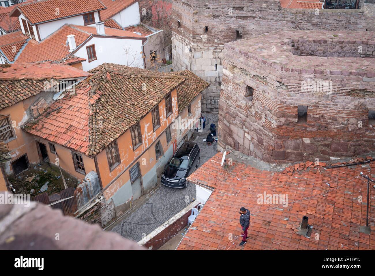 Old ankara castle hi-res stock photography and images - Alamy