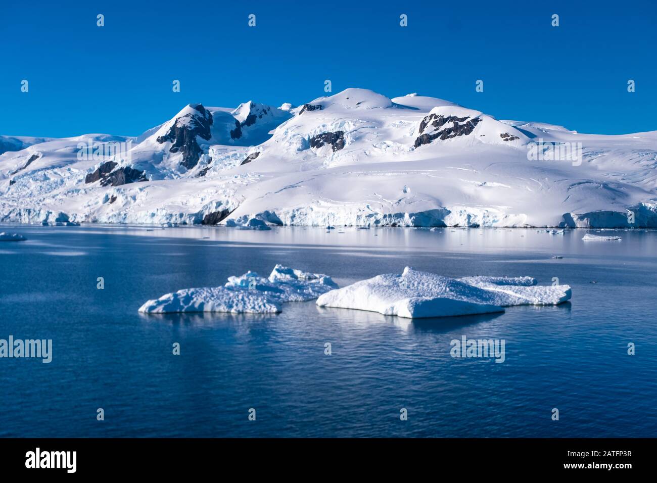 Navigating through breathtaking coastal landscapes along the Antarctic ...