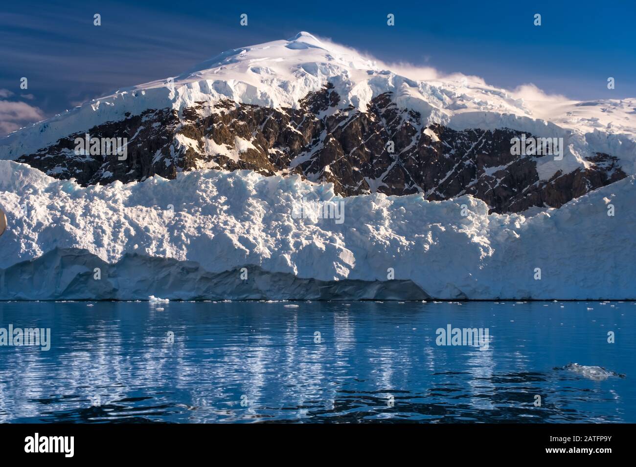Navigating through breathtaking coastal landscapes along the Antarctic ...