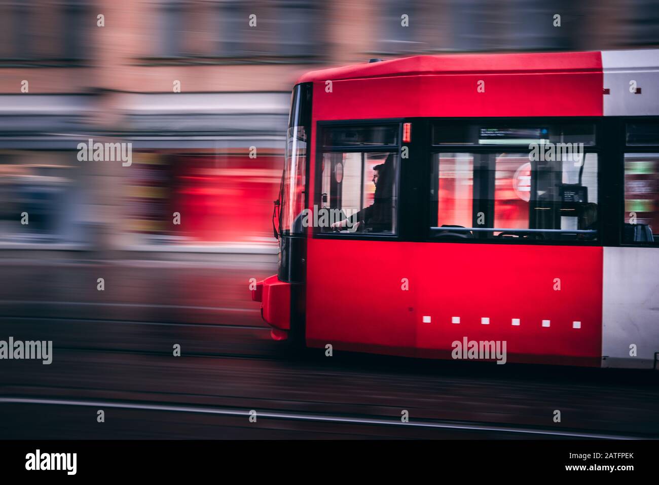 Tram stations hi-res stock photography and images - Alamy
