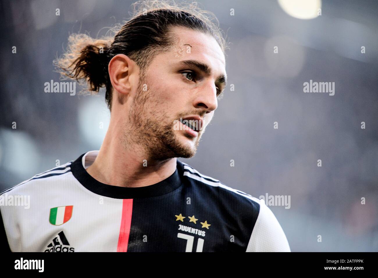 Adrien Rabiot of Juventus FC in action during the The Serie A football ...