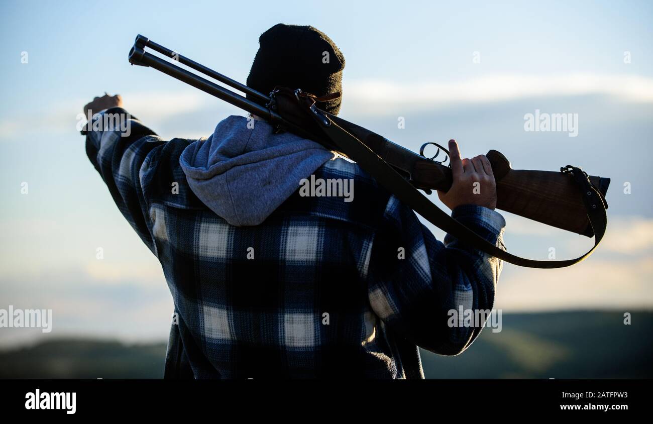 Gun On Shoulder High Resolution Stock Photography and Images - Alamy