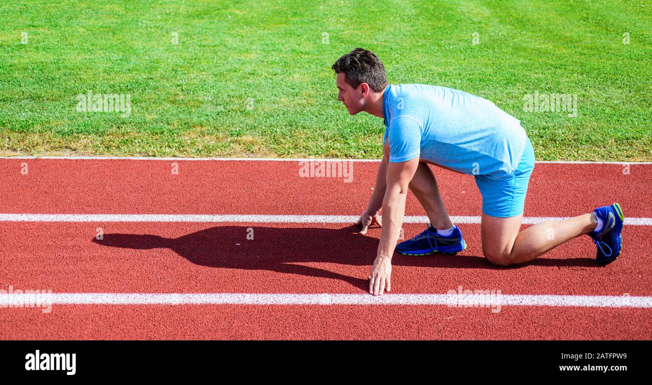 Running Race Start Position