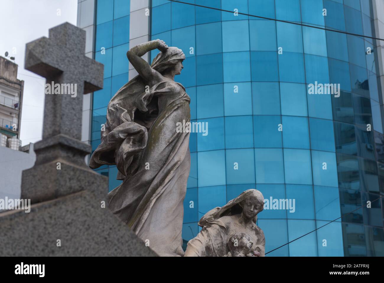 Cementerio de la Recoleta or Recoleta Cemetery, City quarter Recoleta ...