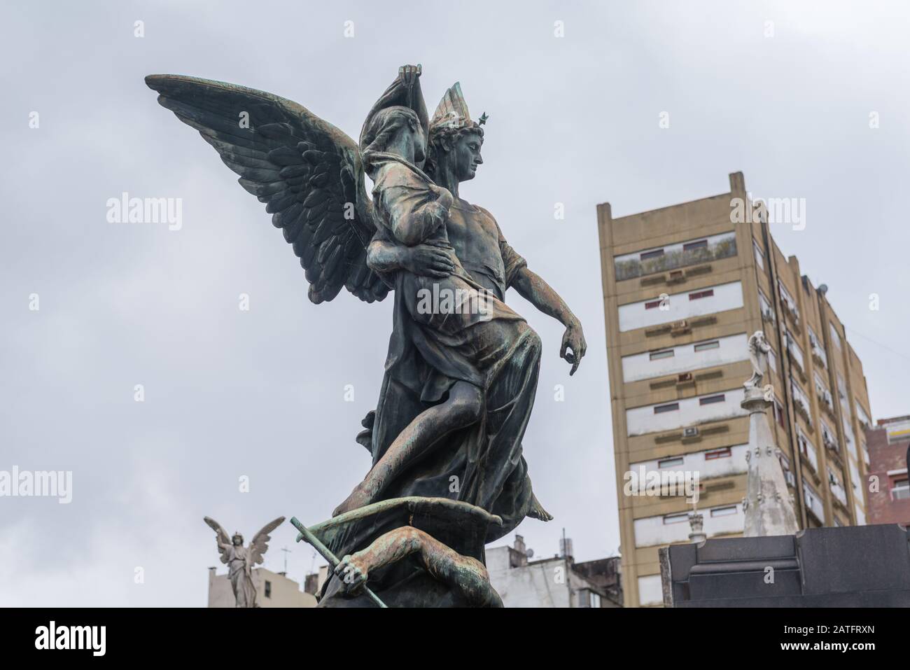 Cementerio de la Recoleta or Recoleta Cemetery, City quarter Recoleta ...