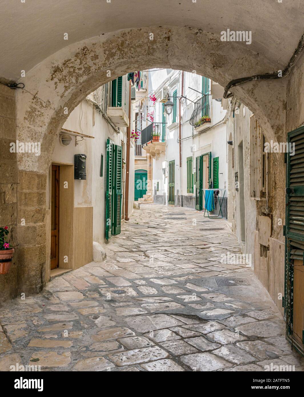 Scenic summer sight in Monopoli, Bari Province, Puglia (Apulia ...