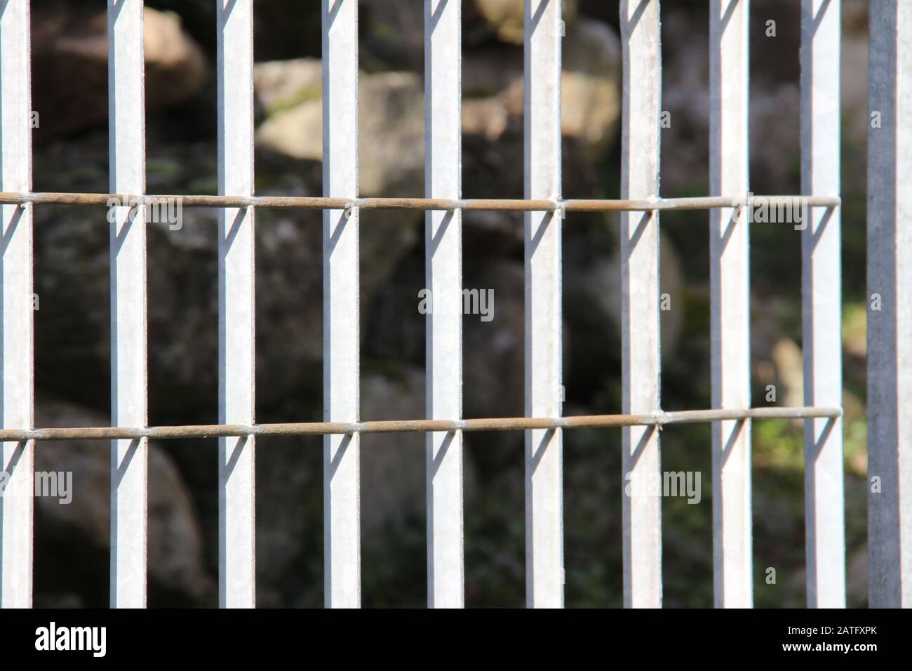 Wire mesh gate hi-res stock photography and images - Alamy
