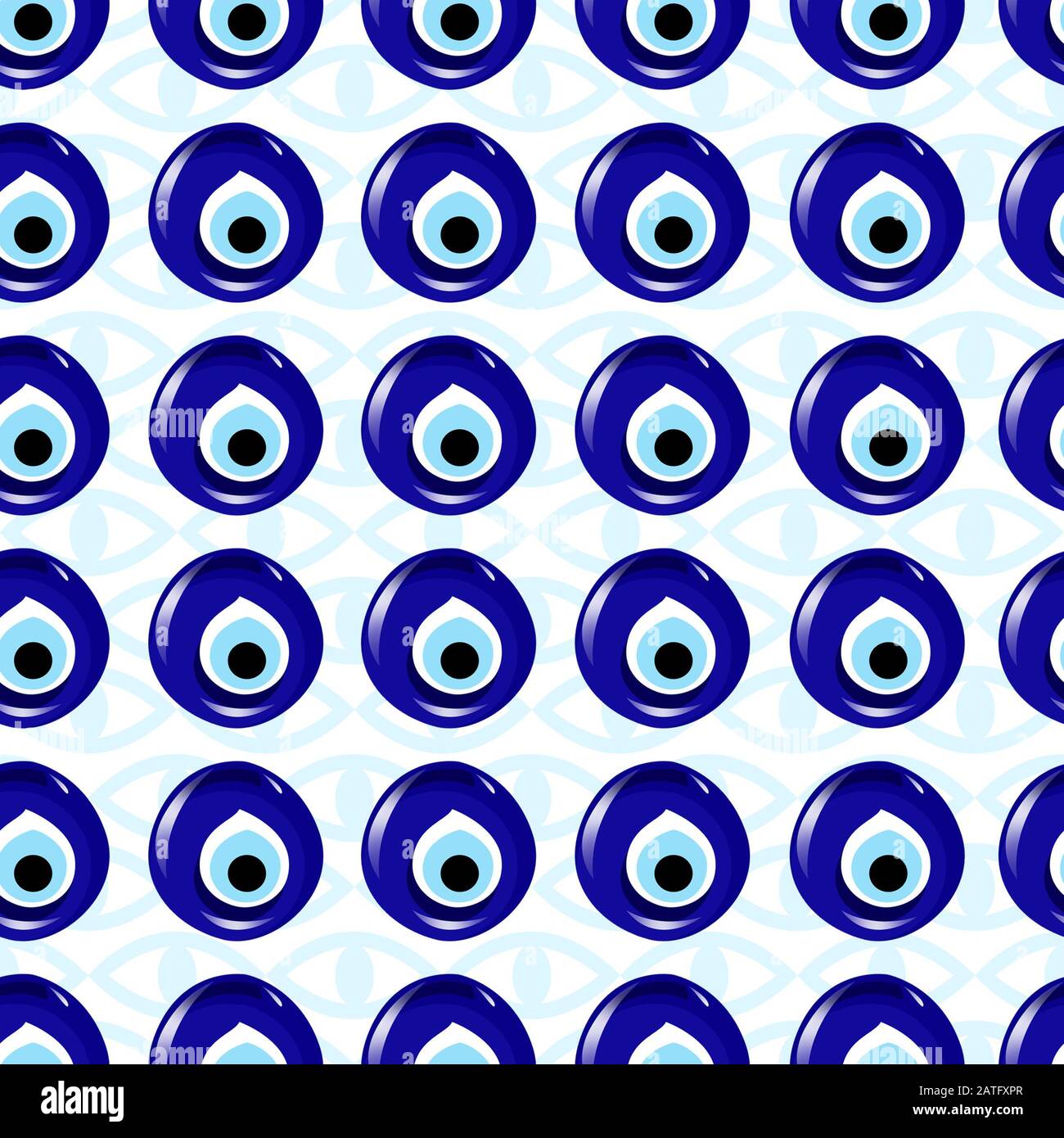 Seamless amulet pattern, Turkish traditional symbol.Ethnic, folk ...