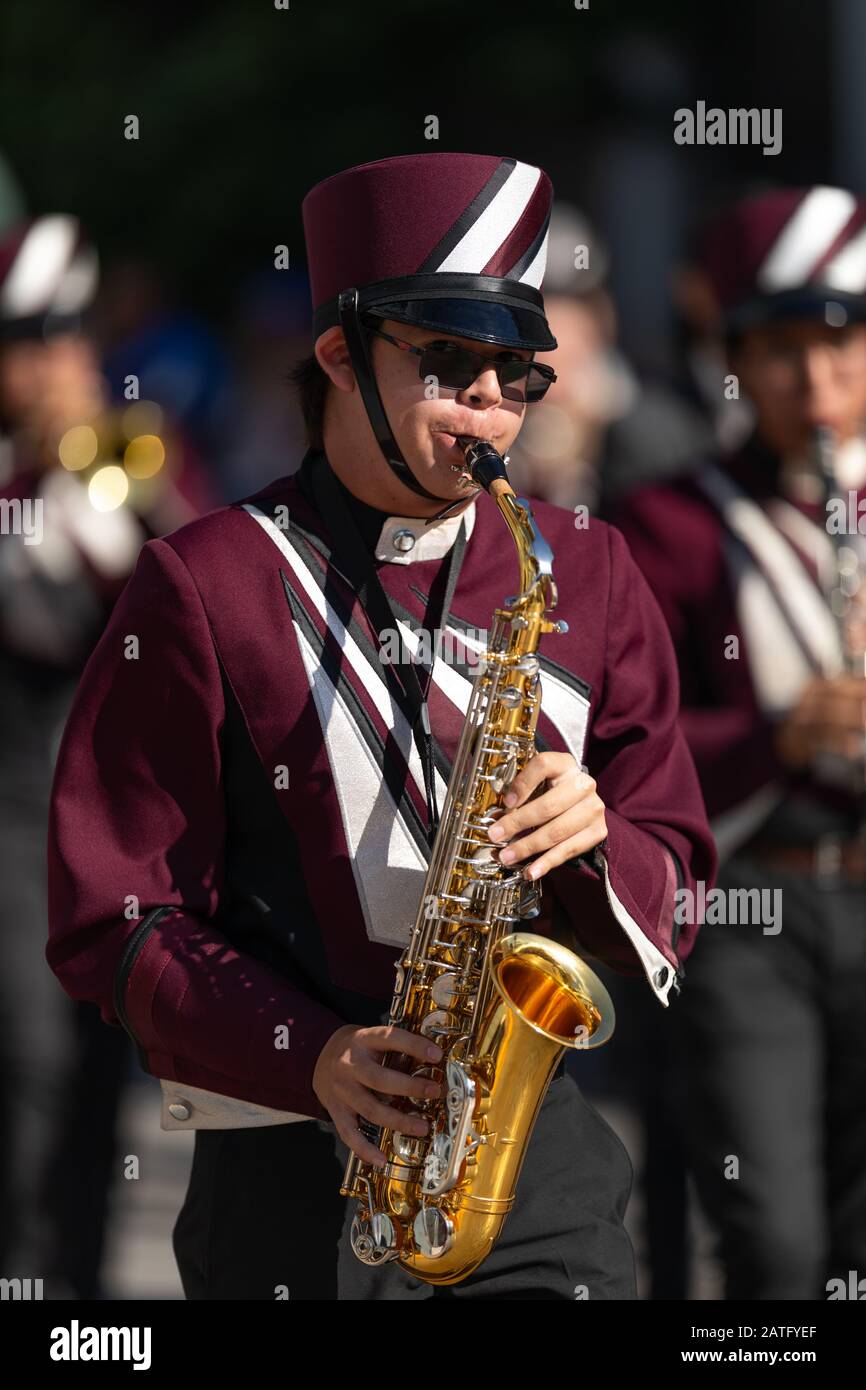 Matamoros, Tamaulipas, Mexico - November 20, 2019: The Mexican ...