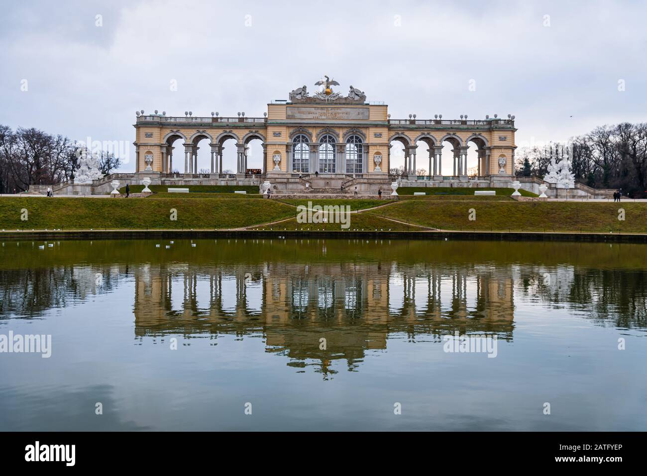 Glorietta at Schonbrunn Palace, Vienna, Austria Stock Photo - Alamy