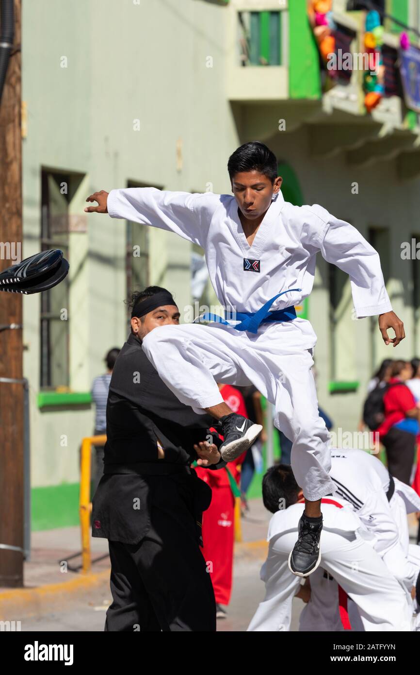 Matamoros, Tamaulipas, Mexico - November 20, 2019: The Mexican ...