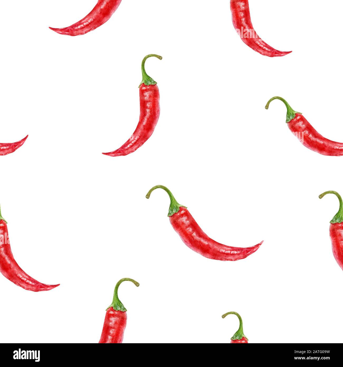 Chili pepper drawing hi-res stock photography and images - Alamy
