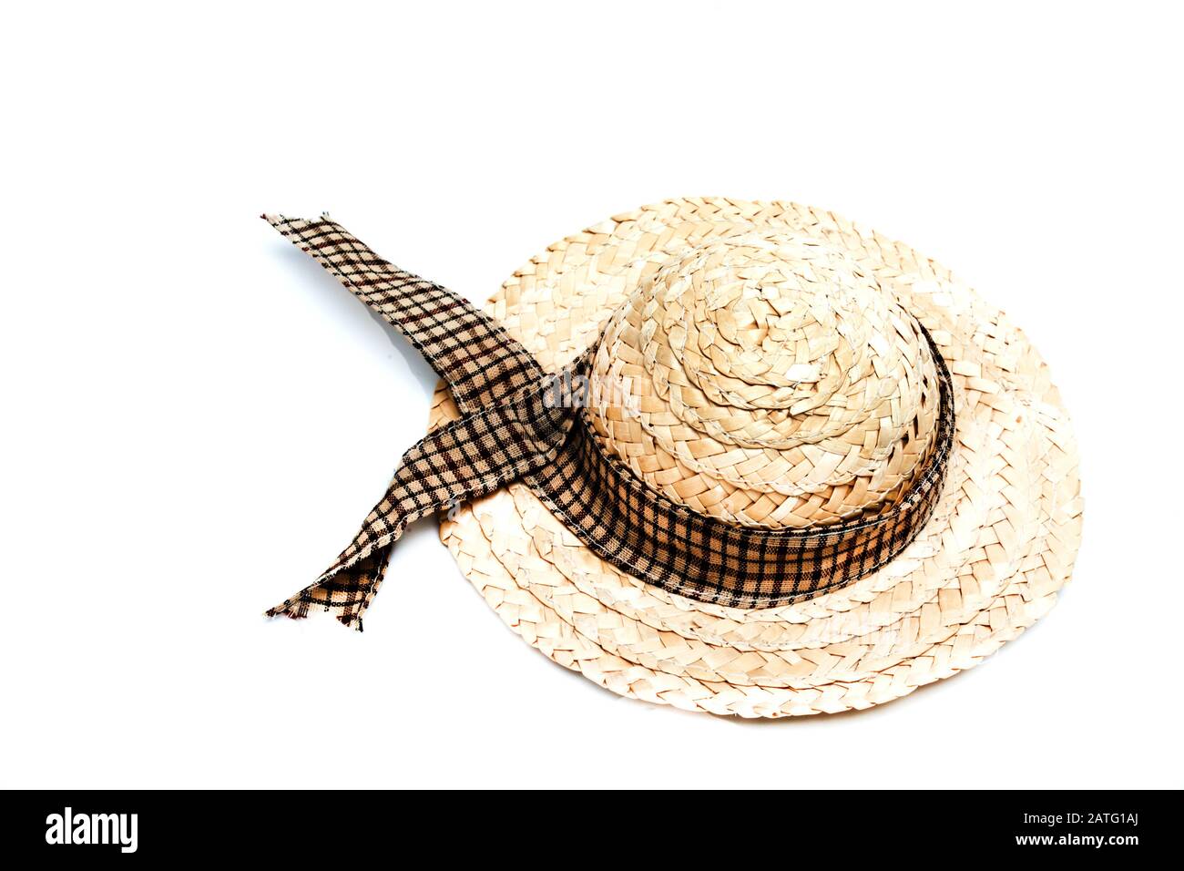 Top view wicker hat hi-res stock photography and images - Alamy