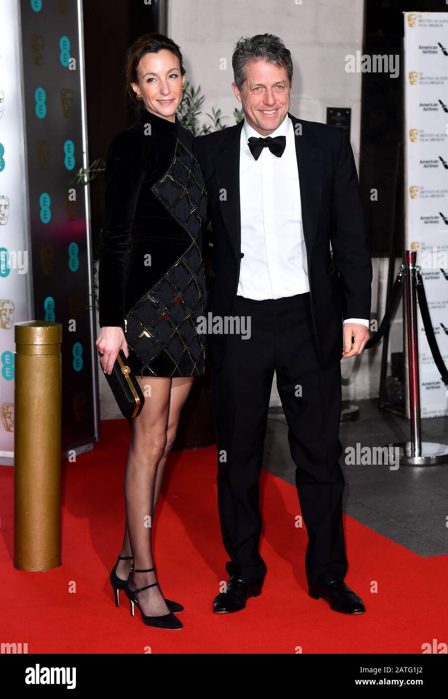 Anna Elisabet Eberstein and Hugh Grant attending the after show party ...