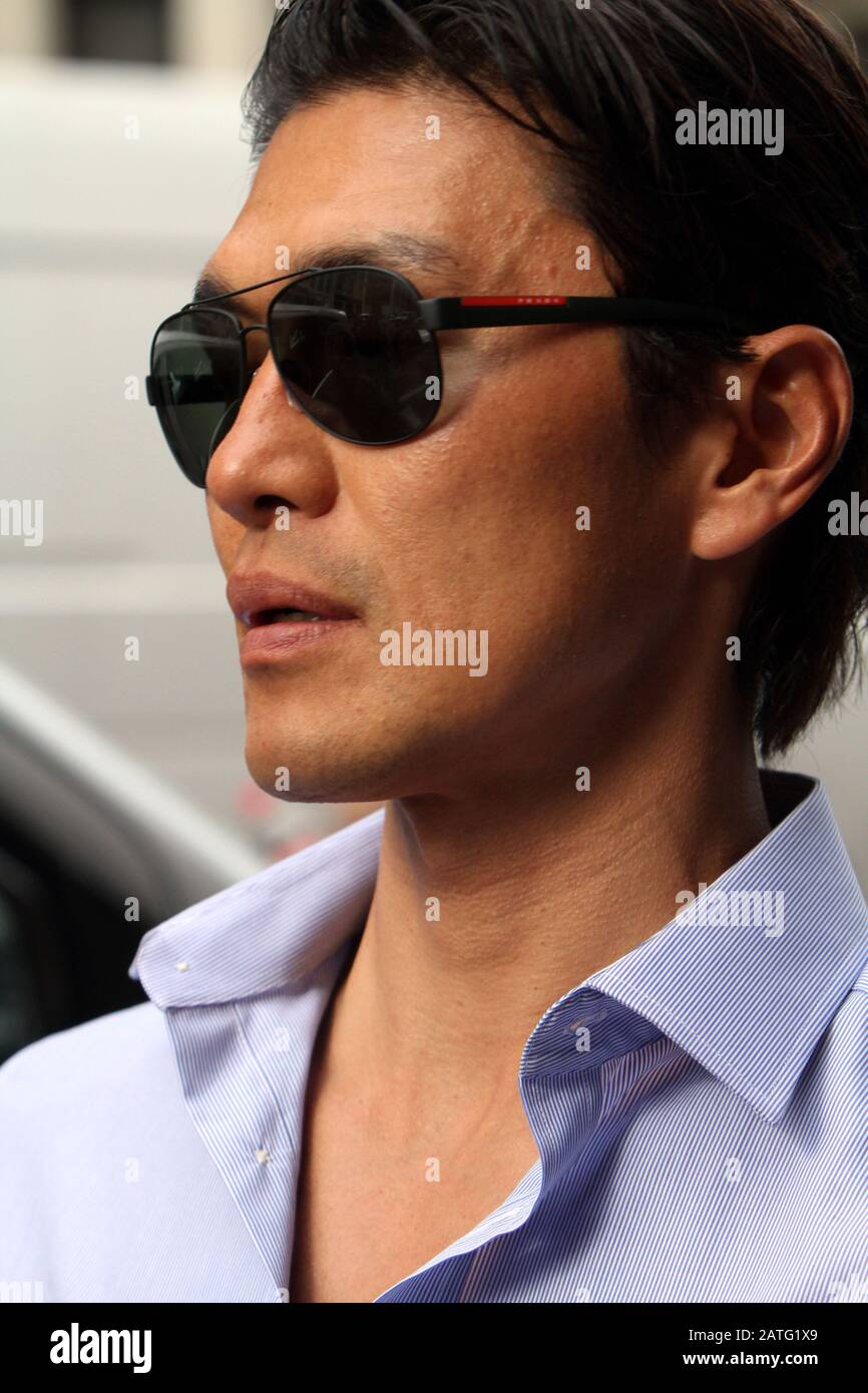 Actor Rick Yune Pictured in Mayfair London 05/08/2016 (credit image ...